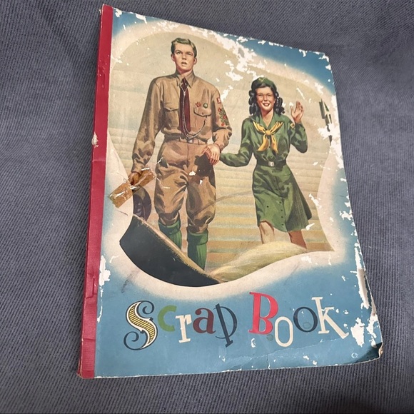 Vintage | Office | Vintage Scrapbook Western Theme Roy Rogers Lone ...